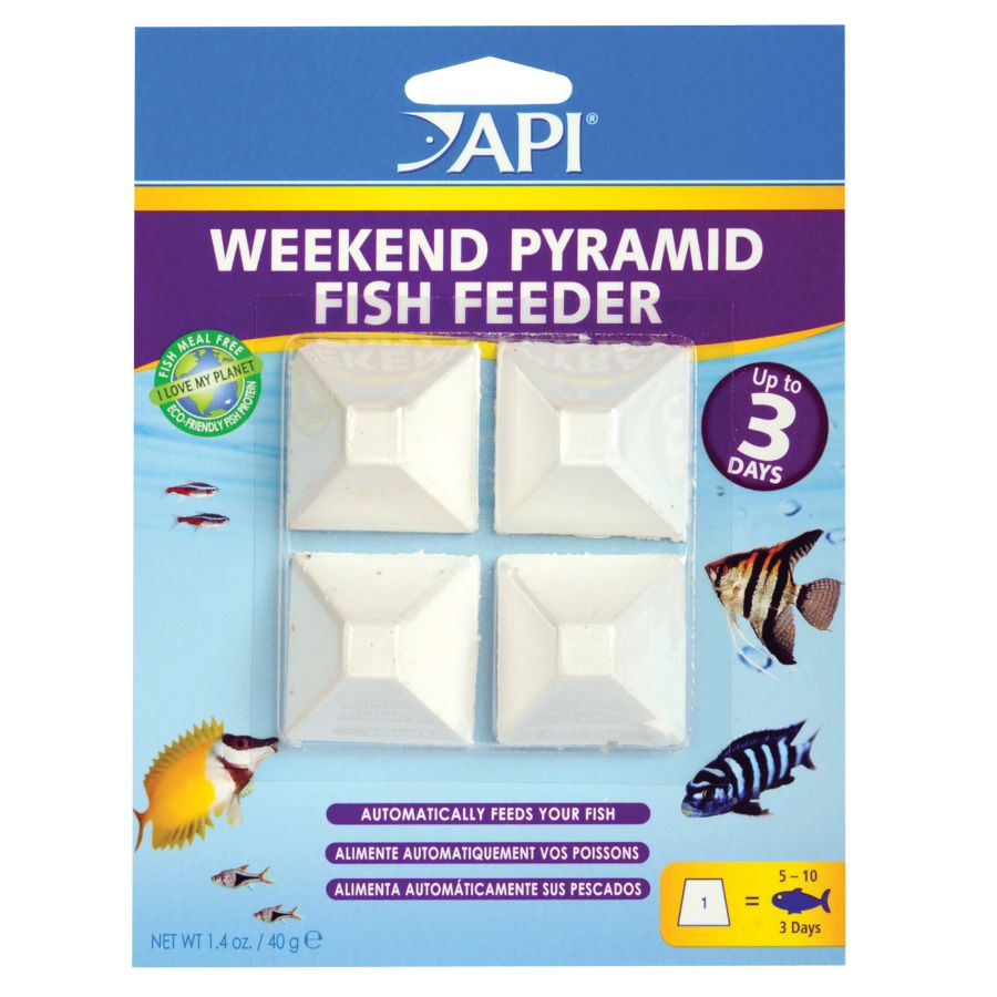 API 3-Day Pyramid Fish Feeder – The Pets Council